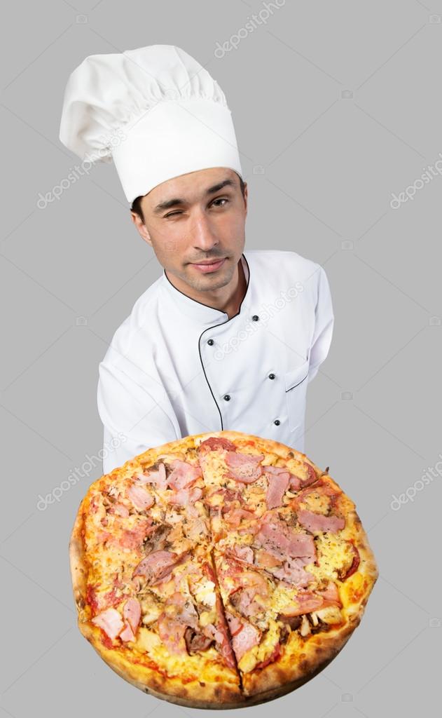 Italian Pizza Chef Hat