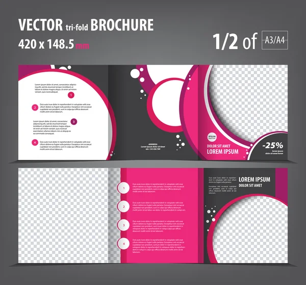 Pamphlet design Stock Vectors, Royalty Free Pamphlet design ...