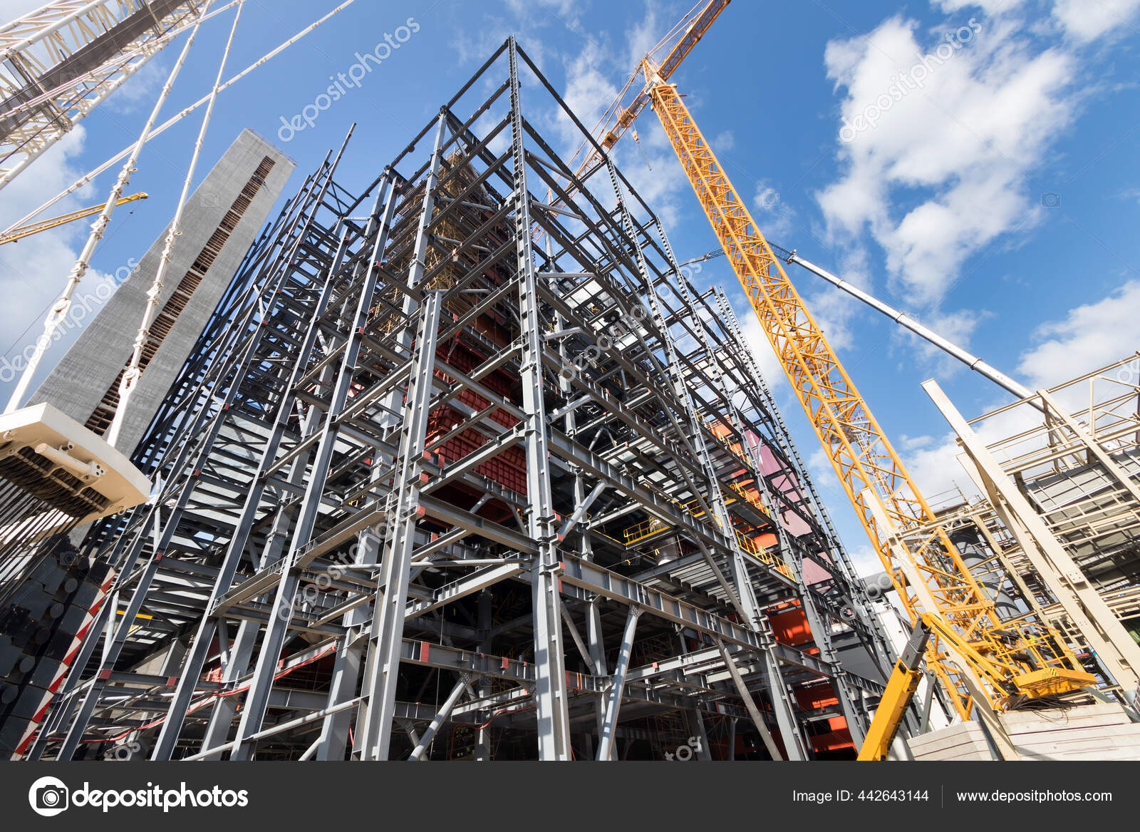 Assembly Metal Building Structures Stock Photo by ©Fodio55 442643144