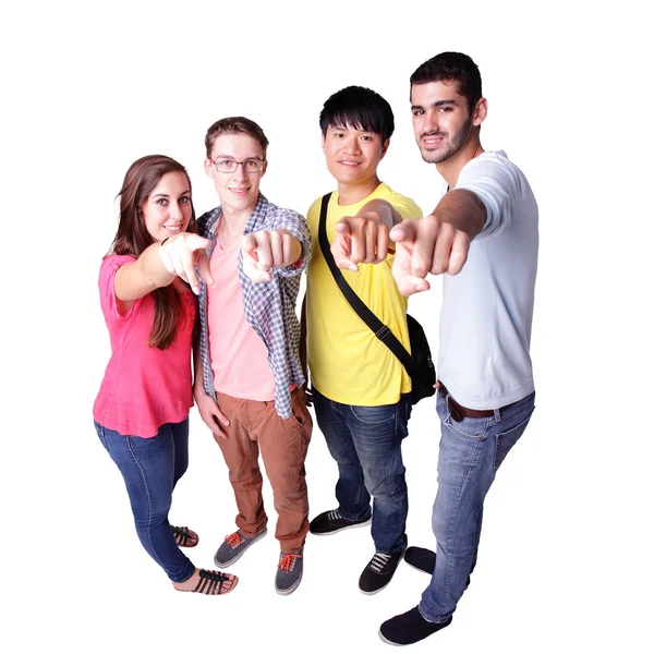 Group of excited students Stock Photo by ©ryanking999 106911718