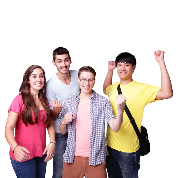 Group of excited students Stock Photo by ©ryanking999 106911718