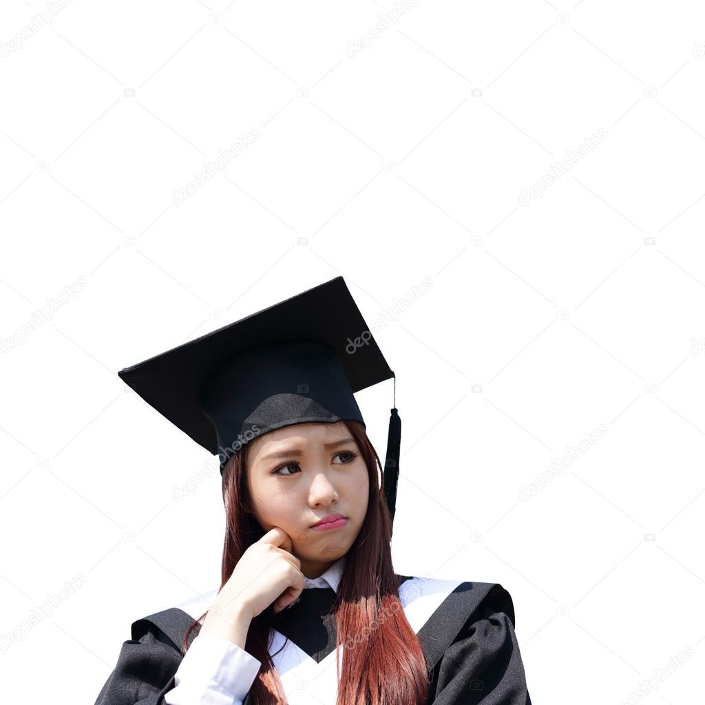 Sad student graduatin Stock Photo by ©ryanking999 111687884