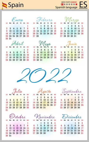 100,000 Calendario español 2024 Vector Images | Depositphotos