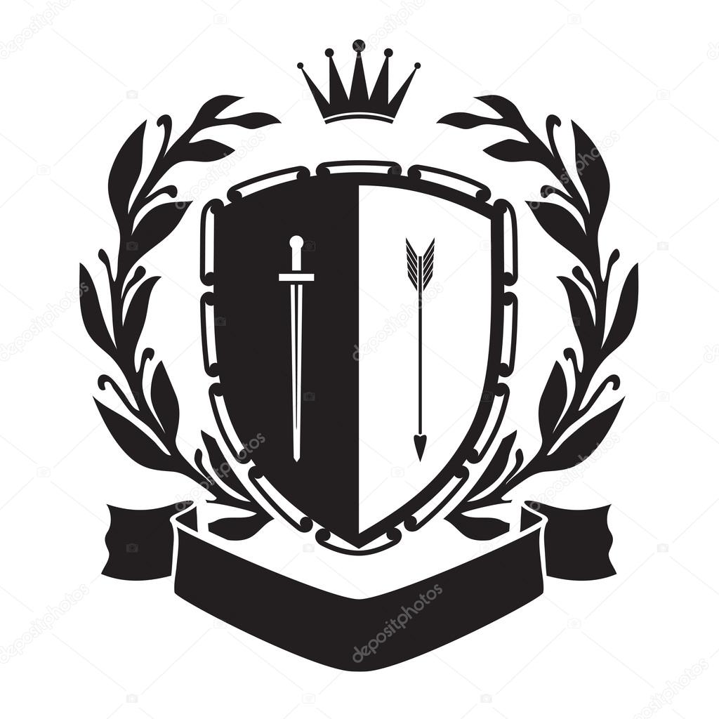 Heraldic Arm With Sword