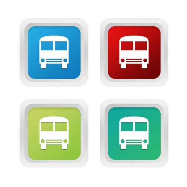 Bus icons Stock Photos, Royalty Free Bus icons Images | Depositphotos