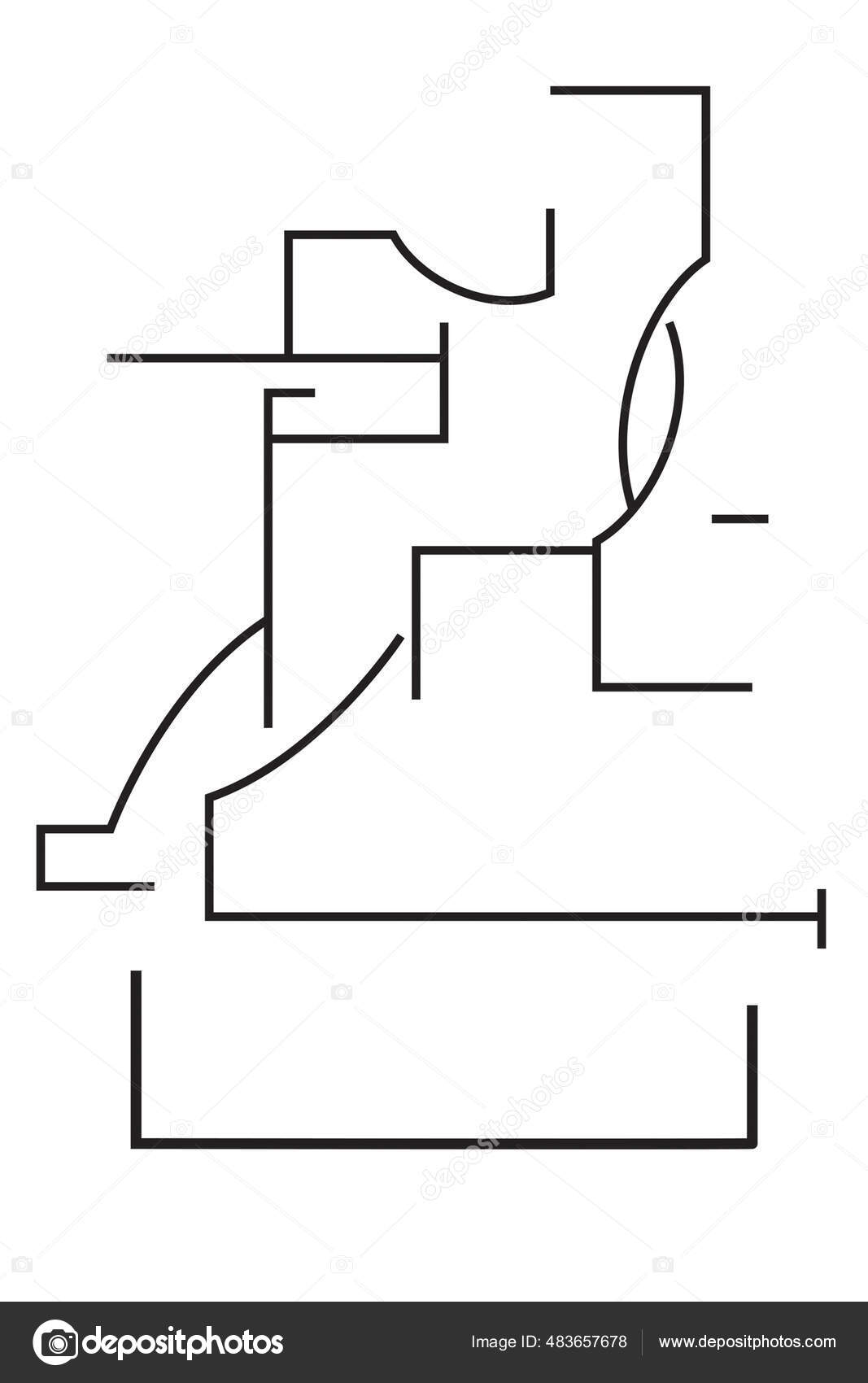 Abstract Freeform Drawing Shape Stock Photo by ©bennnn@hotmail.com ...