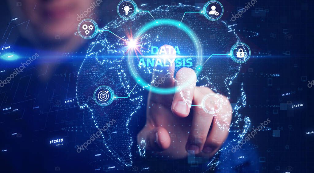 Análisis de datos para el concepto de negocios y finanzas. Documento informativo para la ...