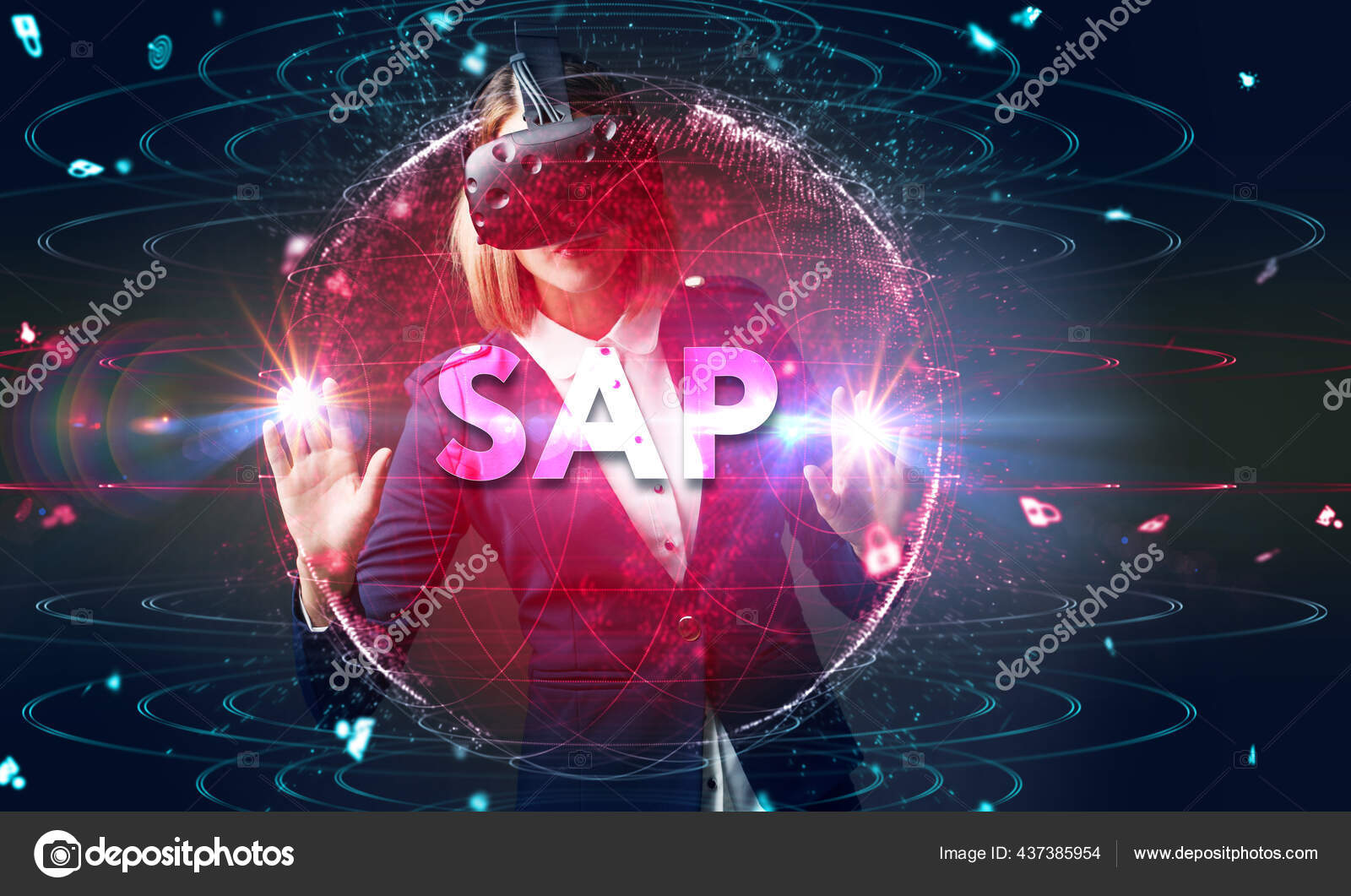 Sap System Software Automation Concept Virtual Screen Data Center ...