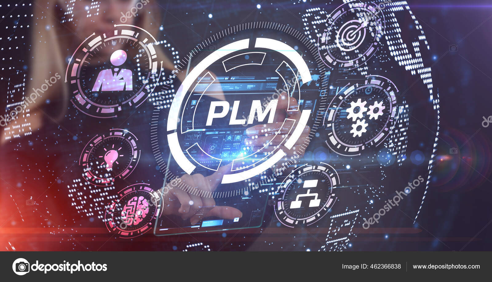 Plm Product Lifecycle Management System Technology Concept Technology ...
