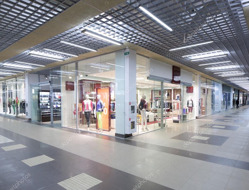 Window of beautiful european store — Stock Photo © fiphoto #54069221