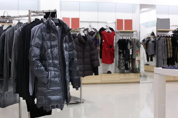 Brand new interior of cloth store - Stock Image - Everypixel