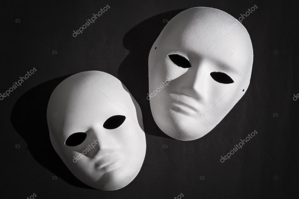 Blank White Masks