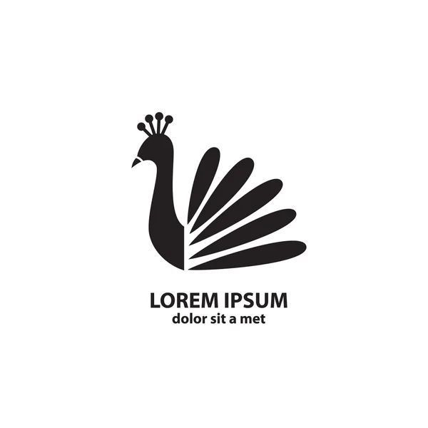 Peacock Silhouette Free Vector