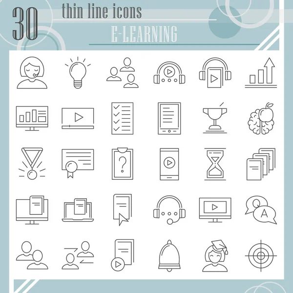 Time thin line icon set, clock symbols collection, vector sketches ...