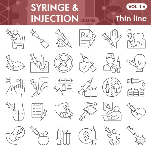 Modern injections Infographic design template with icons. Health And ...