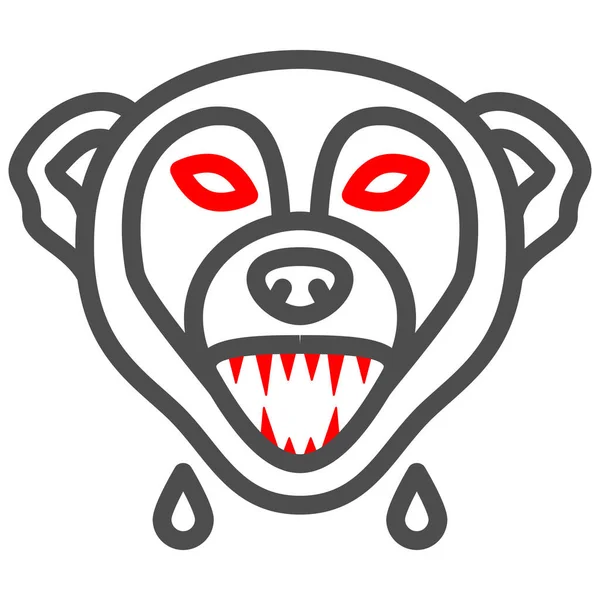 Rabid animal Vector Art Stock Images | Depositphotos