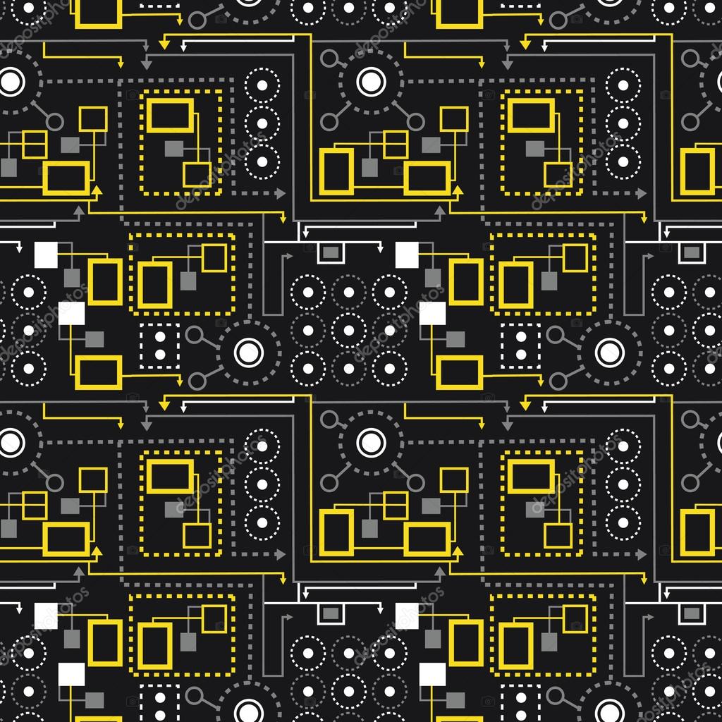 Blach mechanic pattern Stock Vector Image by ©Ievgeniiaz #67417767