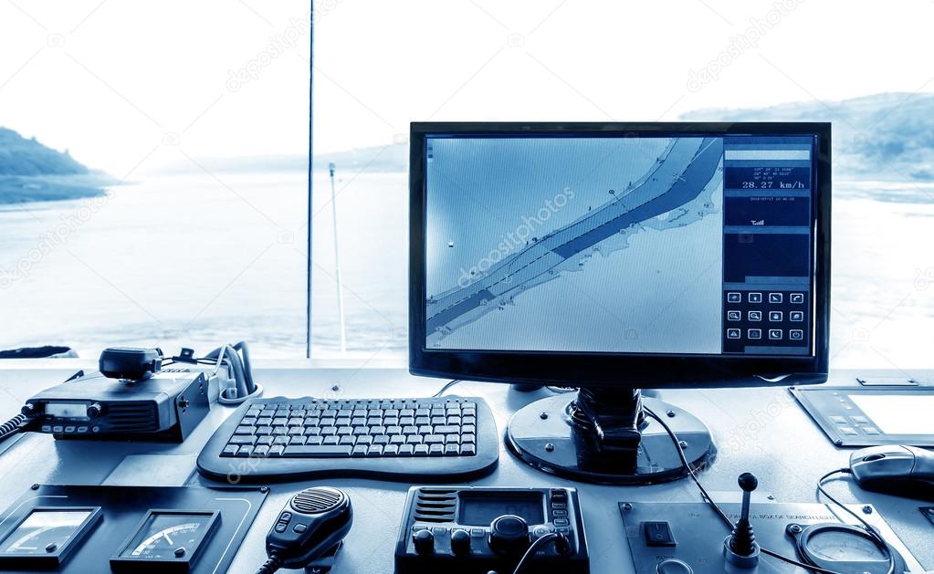 Cruise control room equipment Stock Photo by ©gyn9037 122526594