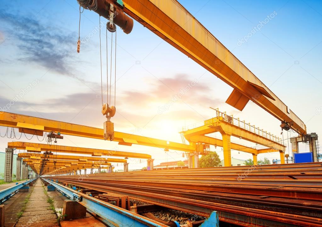 Pier and bridge crane Stock Photo by ©gyn9037 52853043