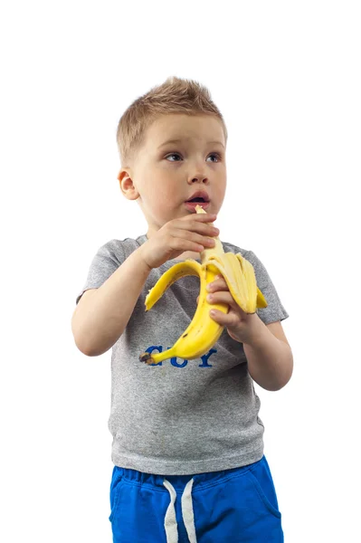 Child eating banana Stock Photos, Royalty Free Child eating banana ...