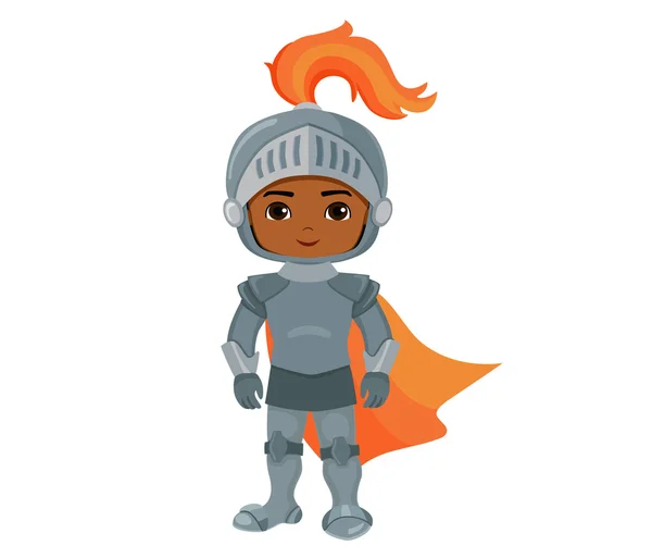 Cartoon illustration of a firefighter boy. Vector Illustration isolated ...