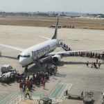Free Stock photo of Passengers Boarding Small Airplane on Tarmac ...