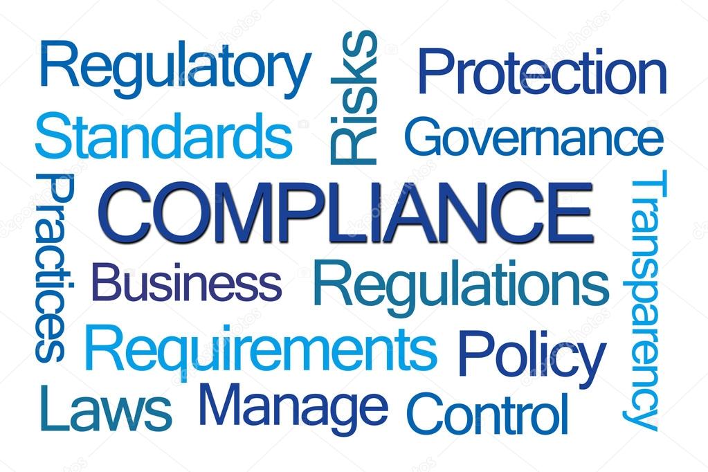 Compliance Word Cloud — Stock Photo © ventanamedia #87651408