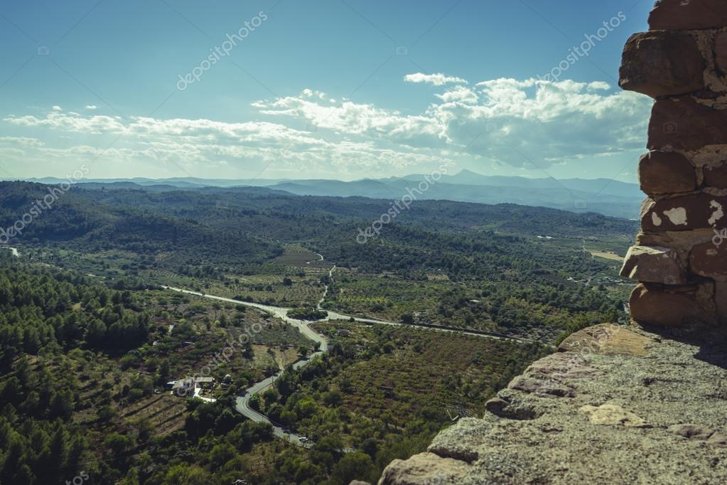 Forest hill view from castle Stock Photo by ©outsiderzone 117716128