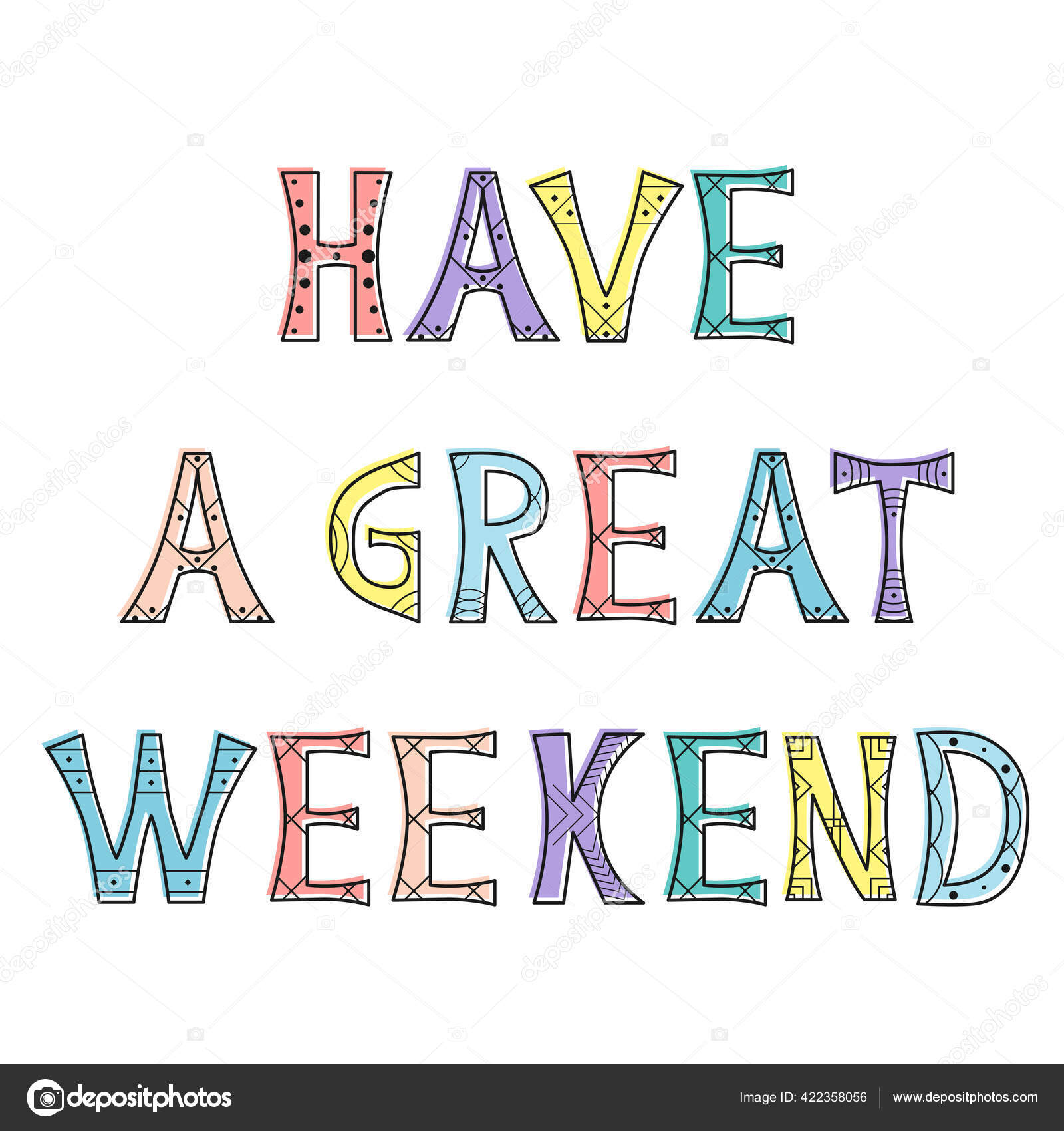 Have A Great Weekend Clipart