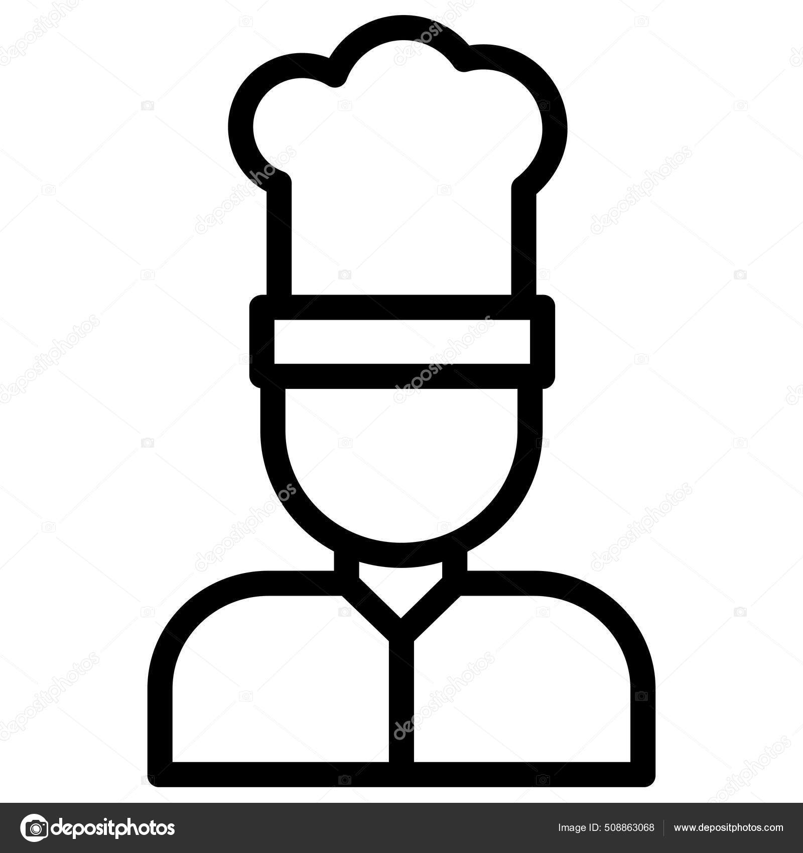Chef Icon Vector Illustration Stock Vector by ©kiranshastry 508863068