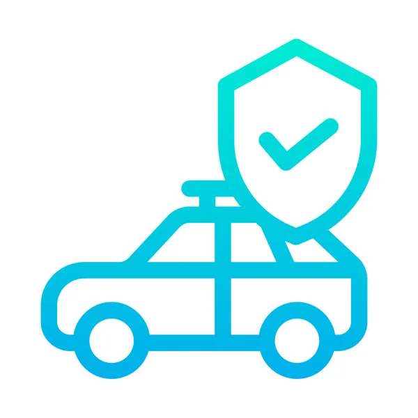 Car insurance vector icon logo Stock Photos, Royalty Free Car insurance ...