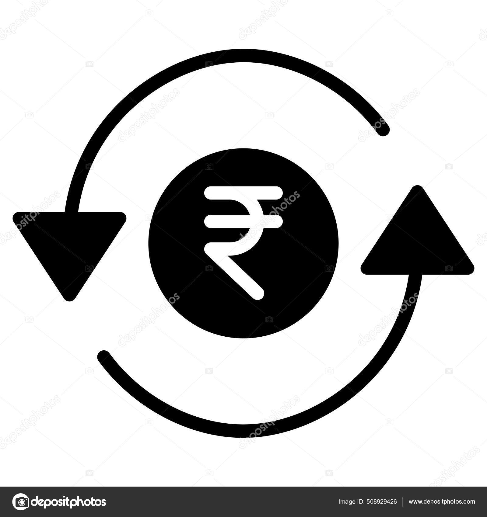 Rupees Vector Illustration Indian Currency Money Indian Rupee Stock ...