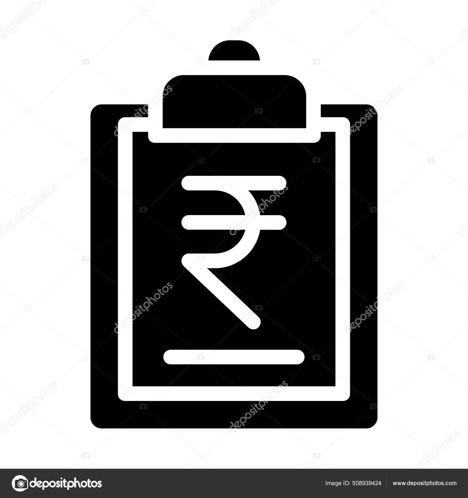 Rupees Vector Illustration Indian Currency Money Indian Rupee Stock ...
