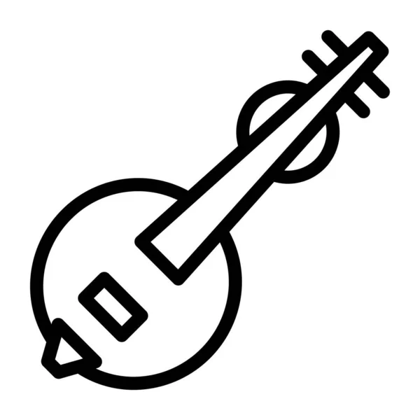 Veena Simple Vector Icon White Background Stock Vector by ©kiranshastry ...