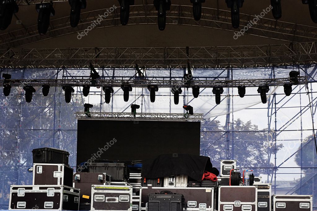 Modern stage equipment Stock Photo by ©xload 105747962