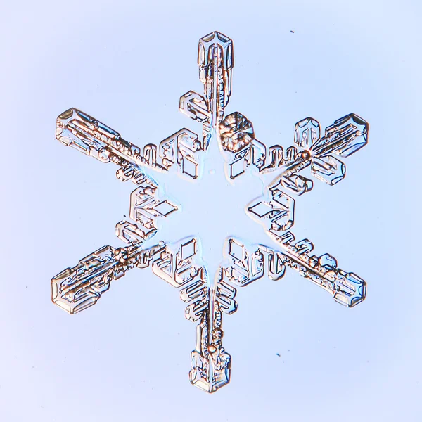 Real snowflakes water crystals — Stock Photo © xload #22163905