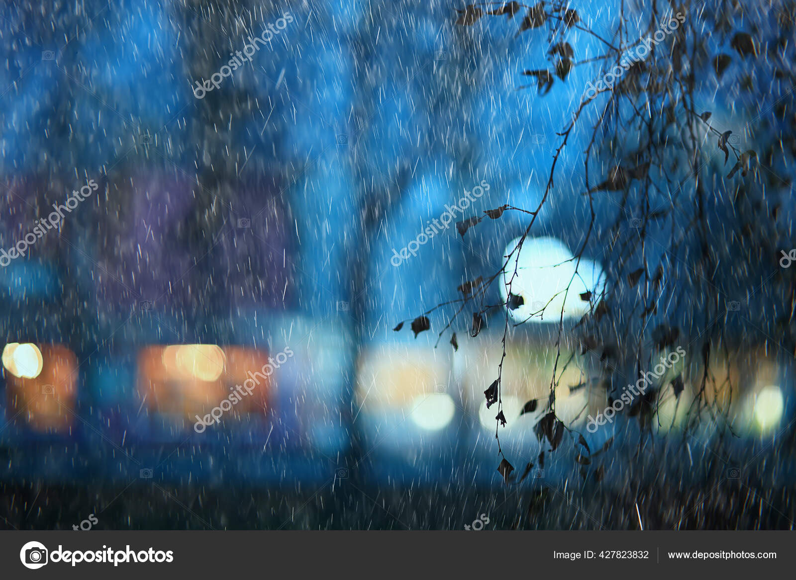 Sad Rain Background