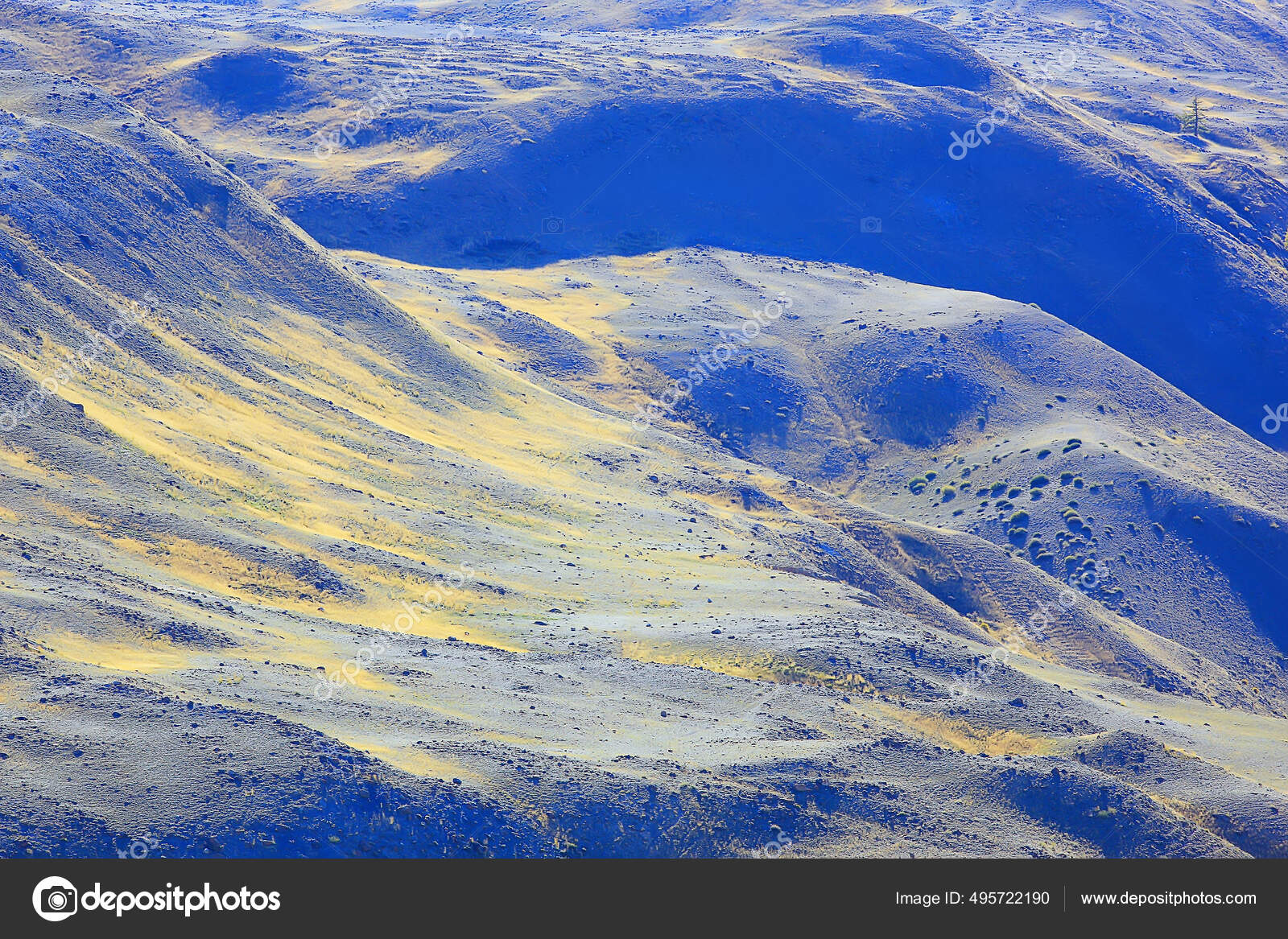 Multicolored Mountains Geological Texture Background Multicolor ...