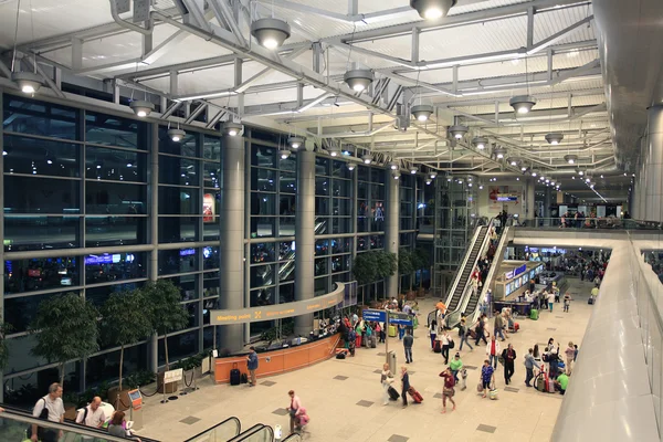 Verification of documents from foreign passengers at the airport ...