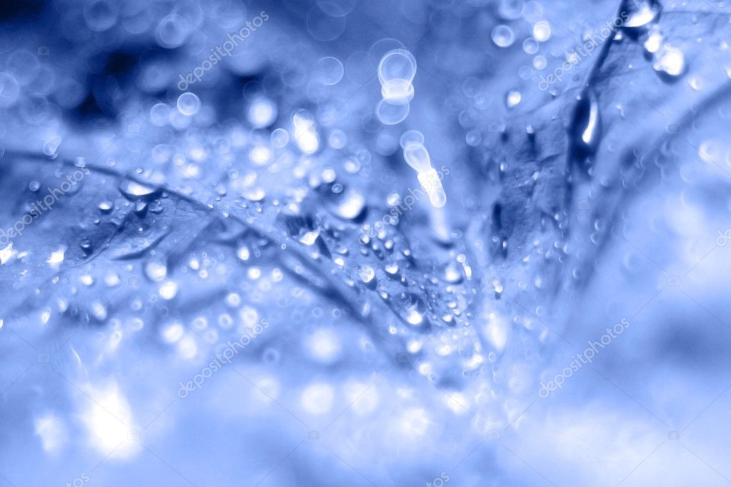 Blue drops background Stock Photo by ©xload 60003203