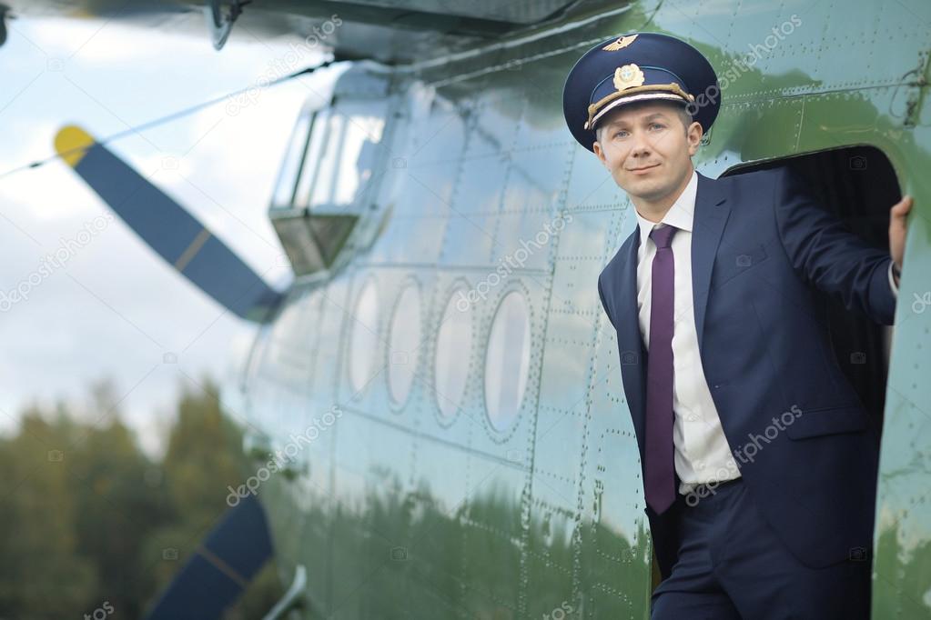 Man pilot — Stock Photo © xload #60045239