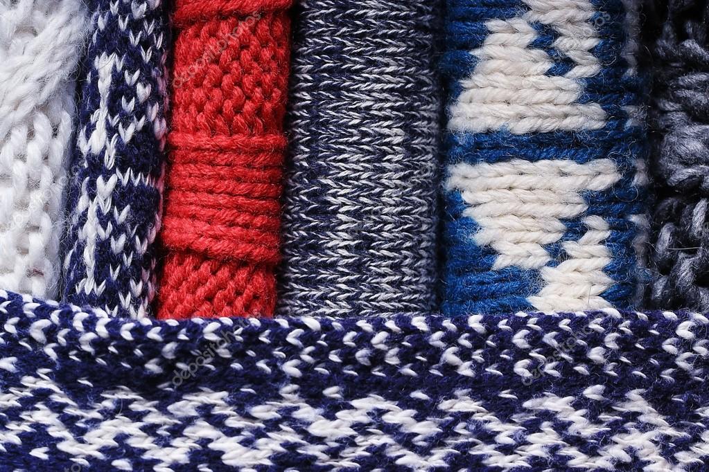 Knitted textile background — Stock Photo © xload #67856211