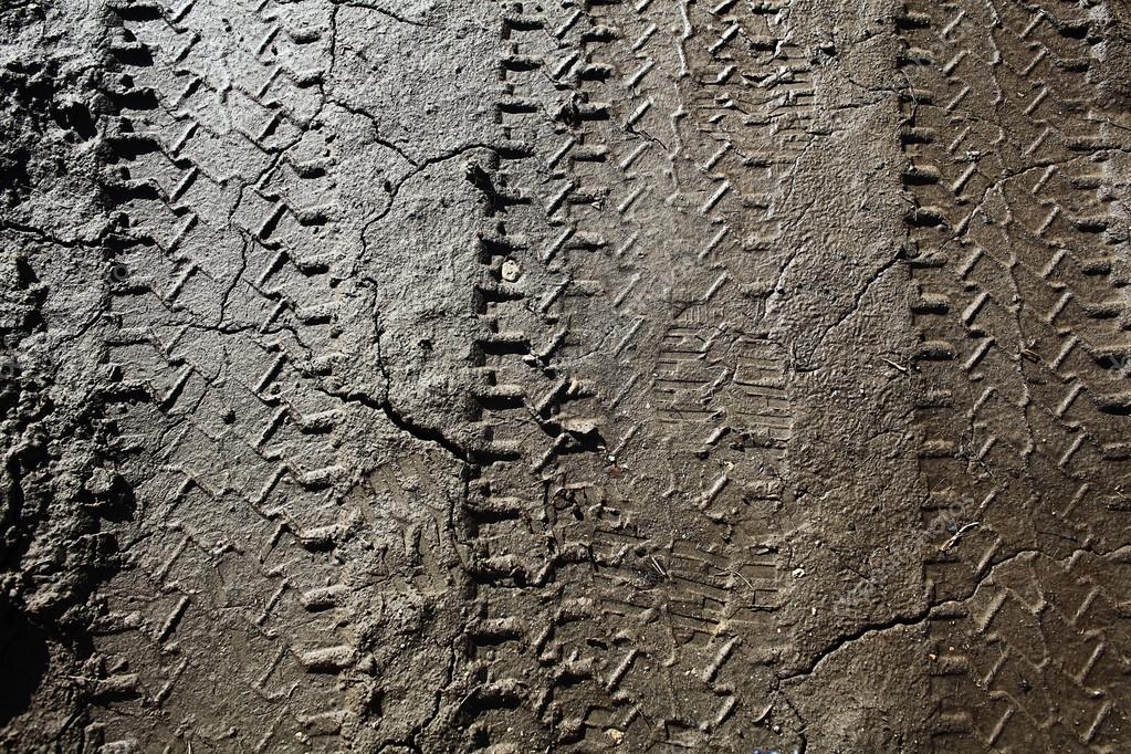 Tire Tracks Texture