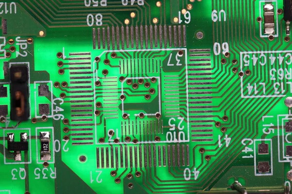 Microelectronics computer chip - Stock Image - Everypixel