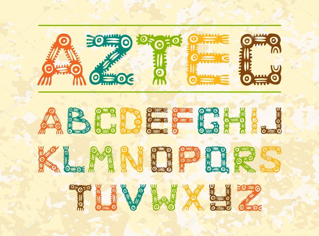 Aztec Alphabet