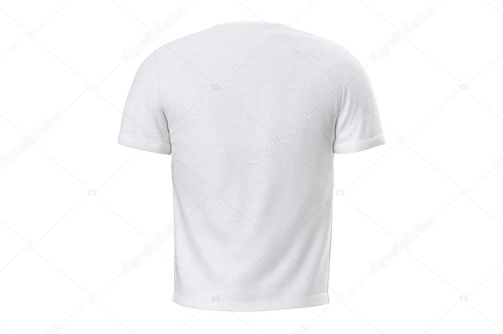 T-shirt mens textile, back view — Stock Photo © ARTYuSTUDIO #123808186