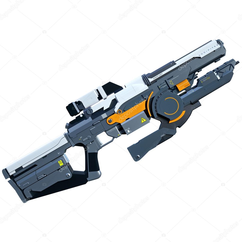 Sci-fi rifle Stock Photo by ©ARTYuSTUDIO 72259861