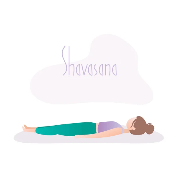 36 Shavasana Vector Images, Shavasana Illustrations | Depositphotos