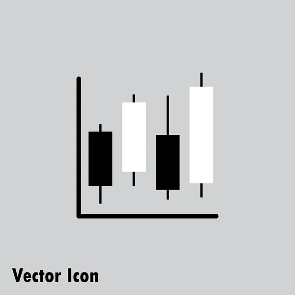 Japanese candlesticks icon — Stock Vector © naum100 #70617971