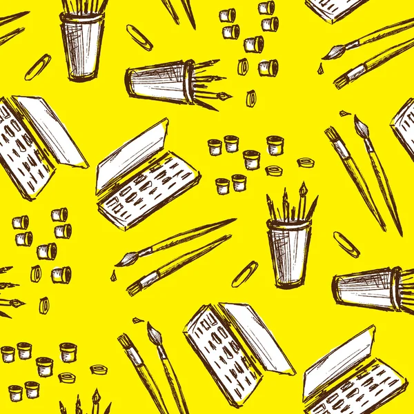 Art tools doodles set Stock Vector Image by ©naum100 #83372608